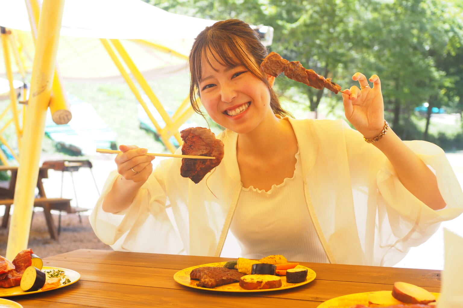 日帰りで行ってきた！ ミューの森体験ルポ「山梨の地元食材で手ぶらBBQ」【vol.2】 | soto lover - ソトラバ 〜ソトラバならもっと外遊びに出かけたくなる！ 情報満載のウェブ ...
